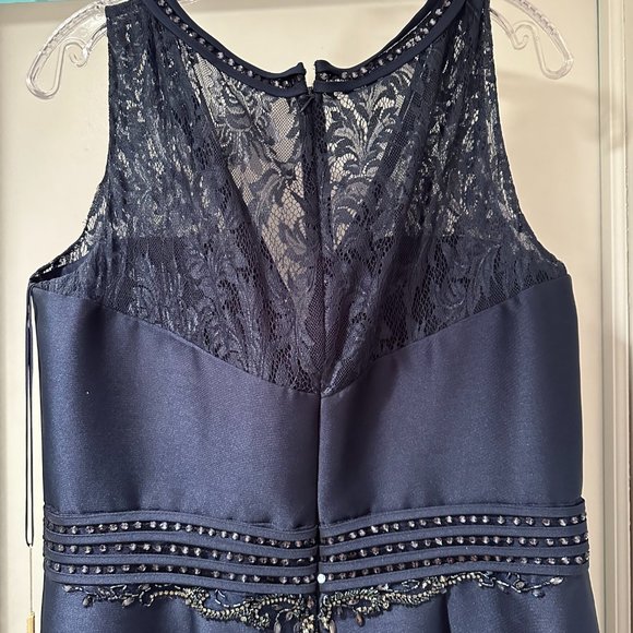 Feriana Couture | Dresses | Feriana Couture Navy Blue Formal Mermaid ...